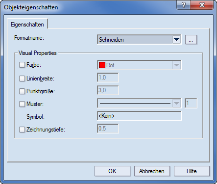 Editing object properties